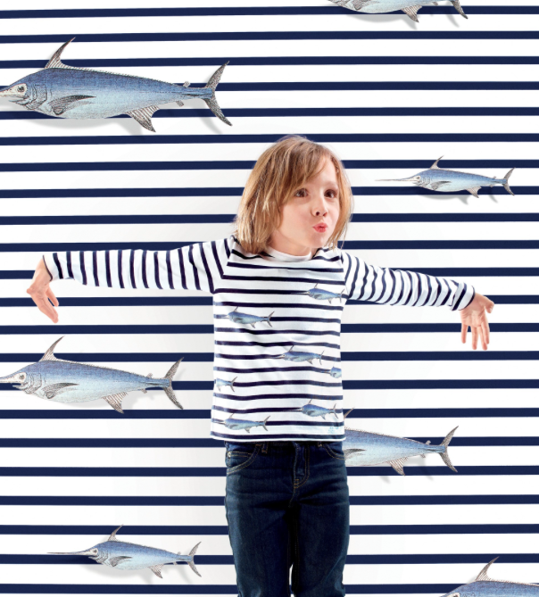 De Franse merken Petit Bateau en Deyrolle werken samen. – Van Franse bodem